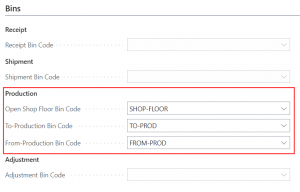 Bin ranking with basic warehousing – Business Central – Nirmala ...